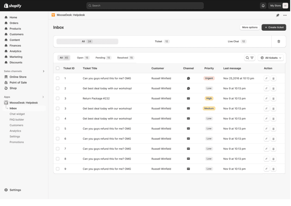 MooseDesk Live chat & Helpdesk - Overview - MooseDesk