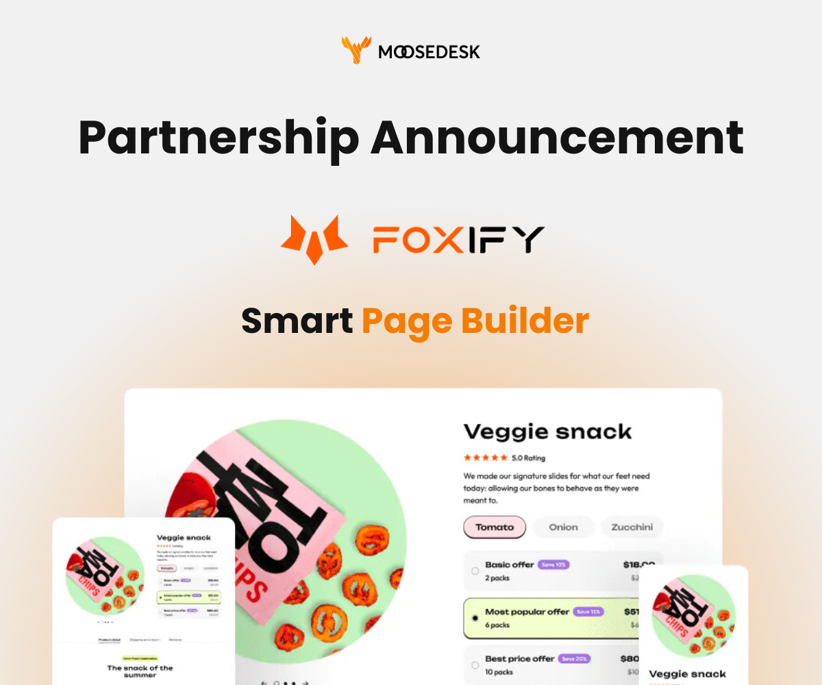 Meet Our New Partner: Foxify - Smart Page Builder - MooseDesk