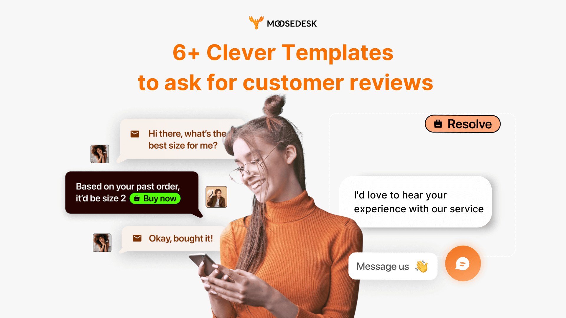 6+ Clever Templates To Ask for Customer Reviews - MooseDesk