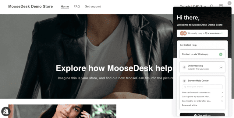 MooseDesk Live chat & Helpdesk - Overview - MooseDesk